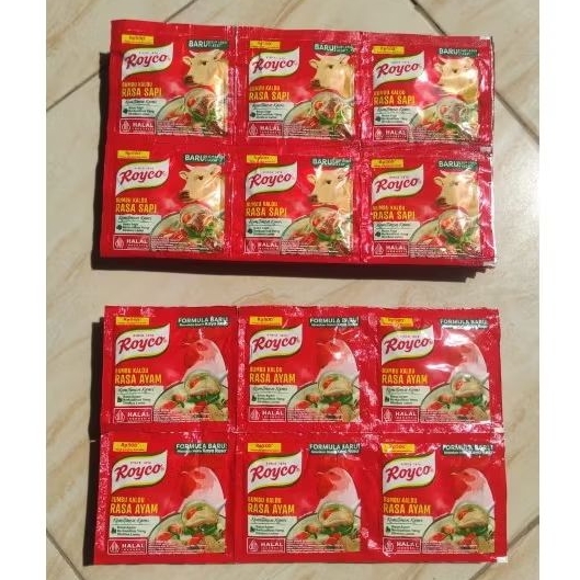 Jual Royco Renceng Sapi / Royco Ayam (12pcs×9g) | Shopee Indonesia
