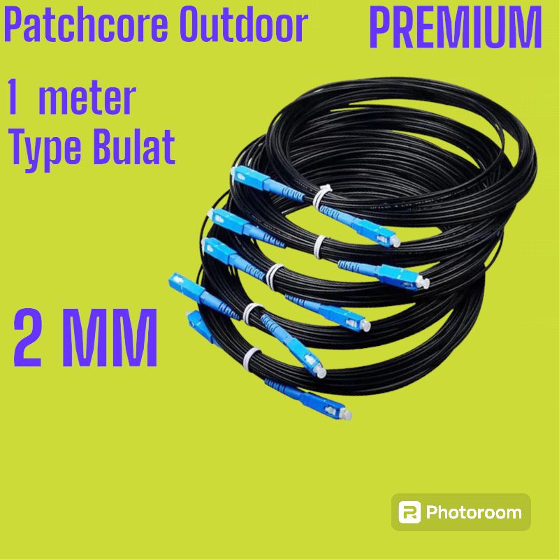 Jual Patchcore Hitam 2mm 1M SC UPC | Shopee Indonesia