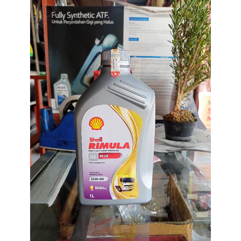 Jual Oli Mesin Shell Rimula R4 Plus 15W-40 Diesel Botol 1L | Shopee ...