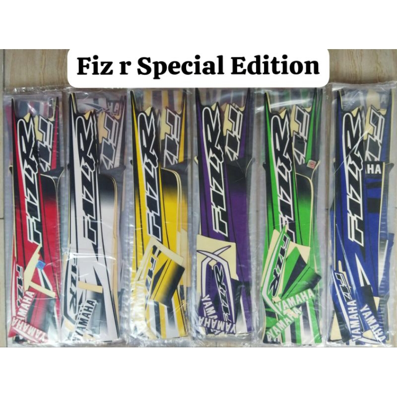 Jual Stiker Striping Motor F1ZR / FIZ R SPECIAL EDITION Sticker Lis ...