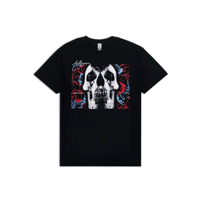 Jual OFFICIAL DEFTONES - STATIC SKULL - KAOS BAND | Shopee Indonesia