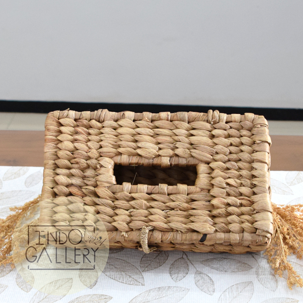 Jual BOX TISSUE OF WATER HYACINTH - KOTAK TISSUE ENCENG - ANYAMAN ...
