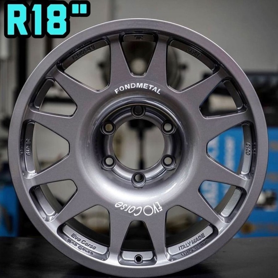 Jual velg racing r18 EVO CORSE RALLY RING 18 Fortuner Pajero Hilux Triton | Shopee Indonesia