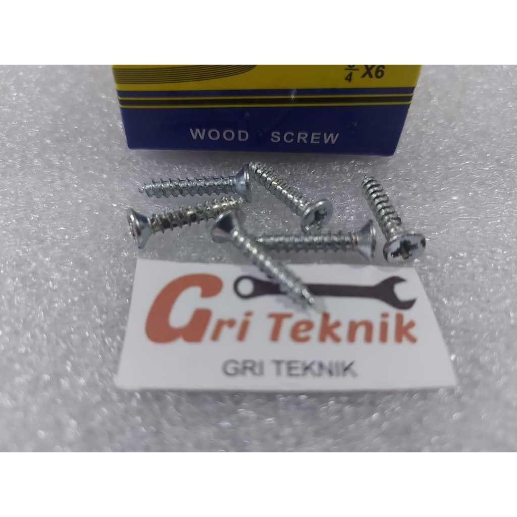 Jual WOOD SCREW SJT / SKRUP KAYU SJT / SKRUP GALVANIS / SEKRUP SJT ...