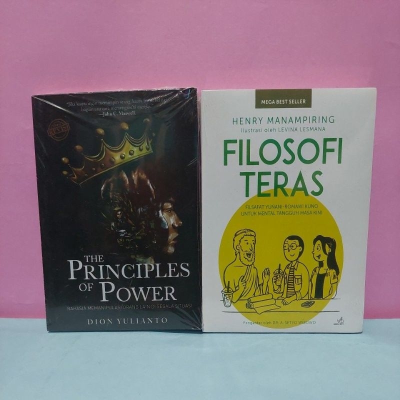 Jual paket 2 buku: the principles of power & filosofi teras | Shopee Indonesia