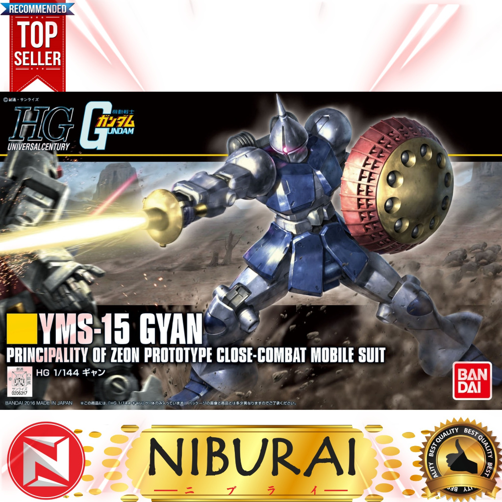Jual 1/144 HG YMS-15 Gyan Revive Gundam | Shopee Indonesia