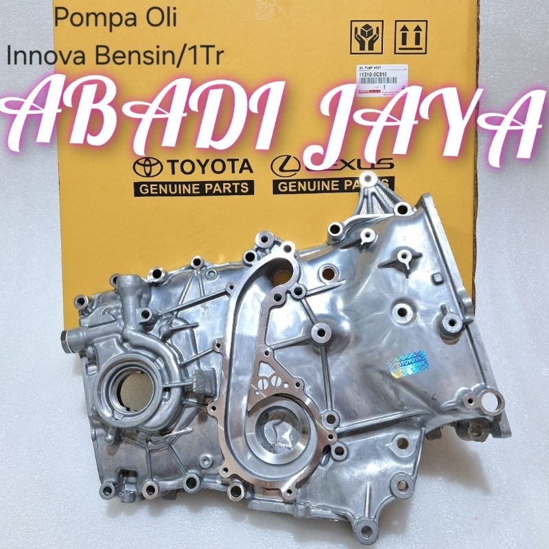 Jual POMPA OLI OIL PUMP ASSY TOYOTA INNOVA BENSIN 1TR 11310-0C010 ...