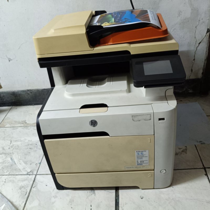 Jual Printer all in one Hp LaserJet pro 300 color mfp m375nw print scan ...