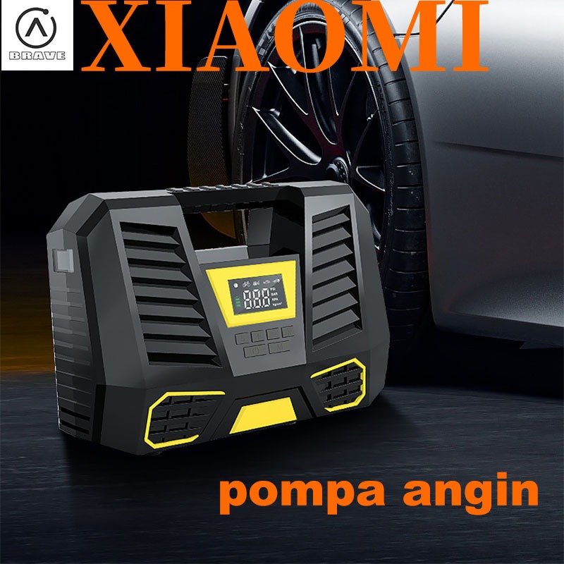 Jual Pompa Mobil Portable Inflator Pompa Ban Mobil Elektrik LCD Display ...