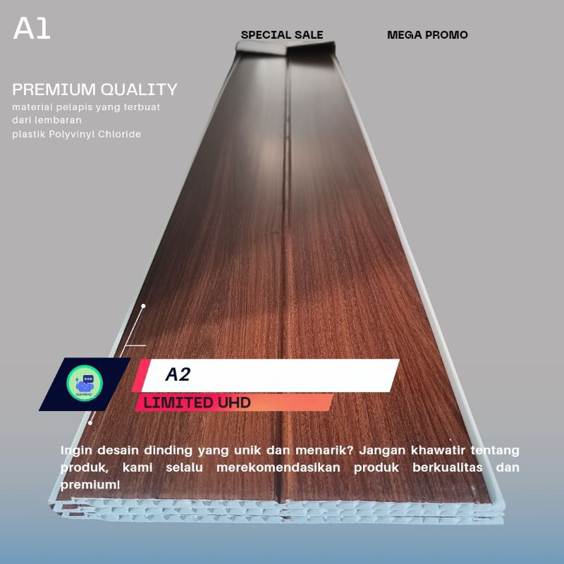 Jual Kirim Aman! - ISI 4 PCS Sheet Hight Quality Board Dinding | Board ...