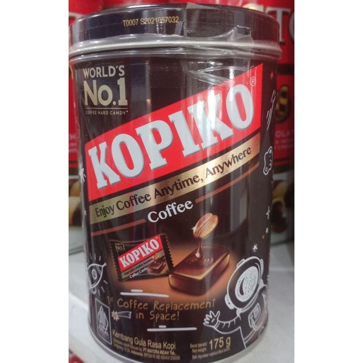 Jual PERMEN KOPIKO KALENG 175 GRAM COFFEE HARD CANDI / KEMBANG GULA ...