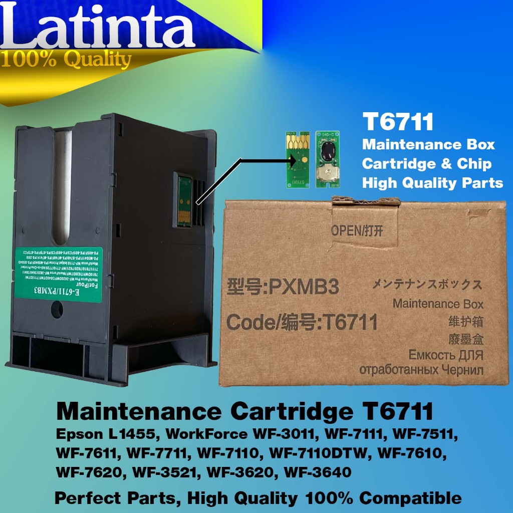 Jual Maintenance Box T6711 / 6711 PXMB3 Busa Chip T-6711 Compatible ...