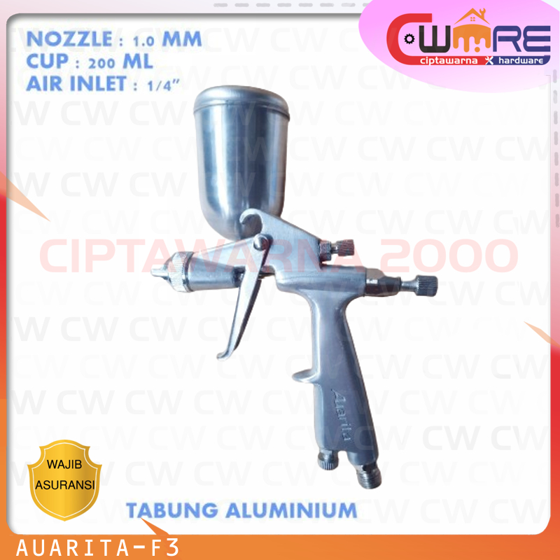 Jual Spray gun mini Auarita F3 Spraygun Angin | Shopee Indonesia