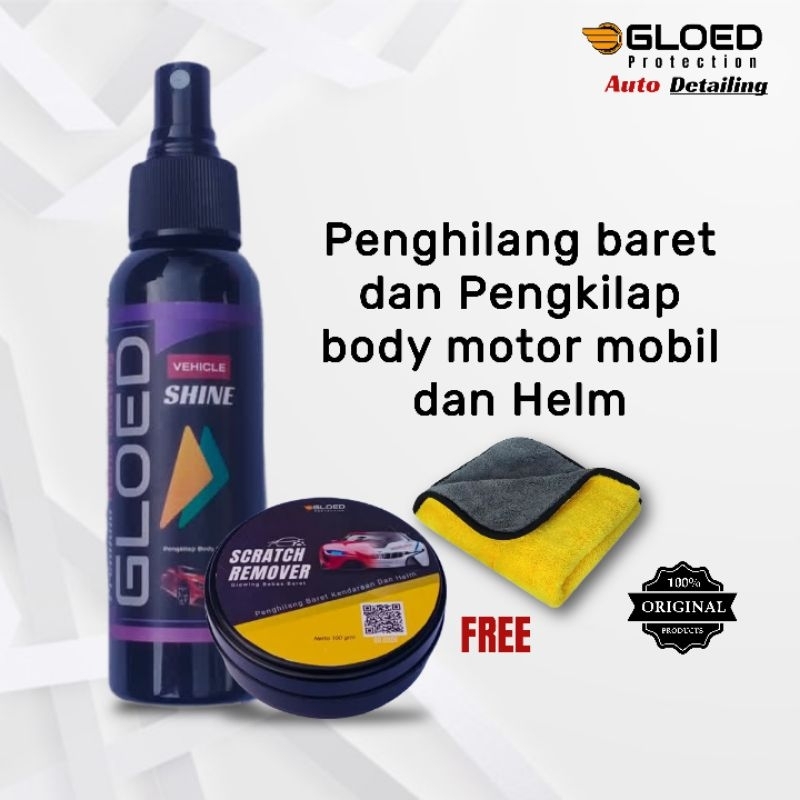 Jual Gloed scratch remover/Penghilang Baret /Pengkilap body kendaraan ...