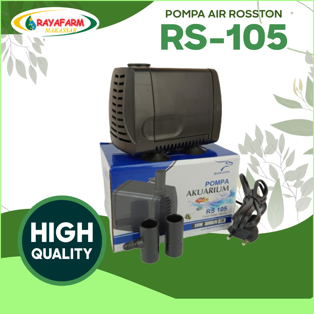 Jual Pompa Aquarium / Aquarium Aquascape Rosston RS 105 | Shopee Indonesia