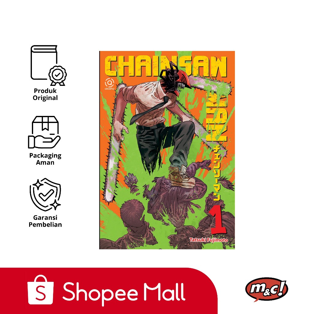 Jual M&C - Chainsaw Man vol. 01 (Tatsuki Fujimoto) | Shopee Indonesia
