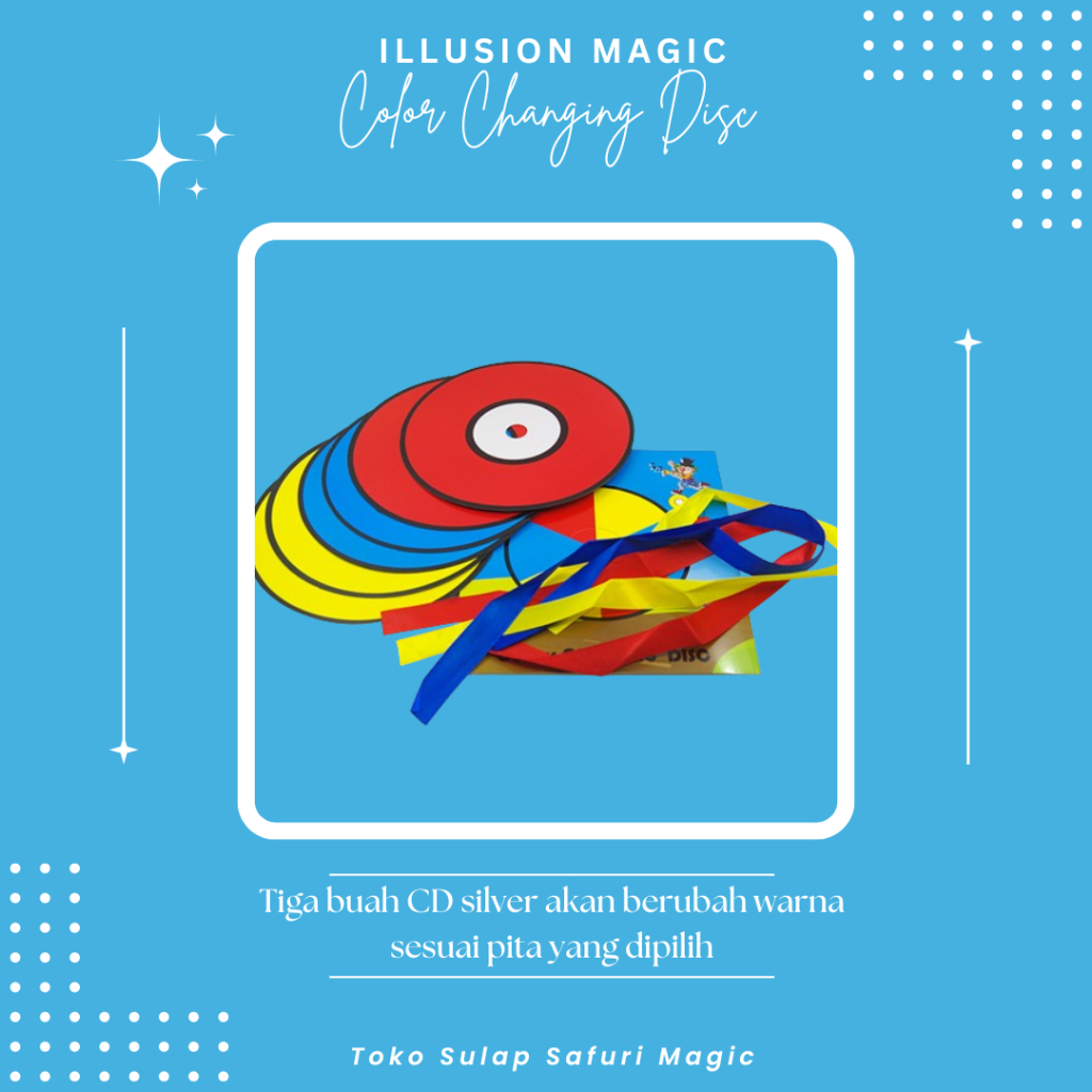 Jual Alat Sulap Color Changing Disc - Alat Sulap Disc Berubah Warna ... Jual Alat Sulap Color Changing Disc - Alat Sulap Disc Berubah Warna ...