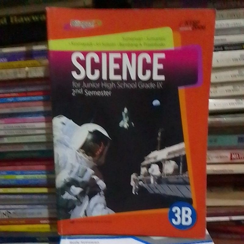 Jual SCIENCE ( Bilingual ) for junior High School Grade 3B /. BARU ORIGINAL | Shopee Indonesia