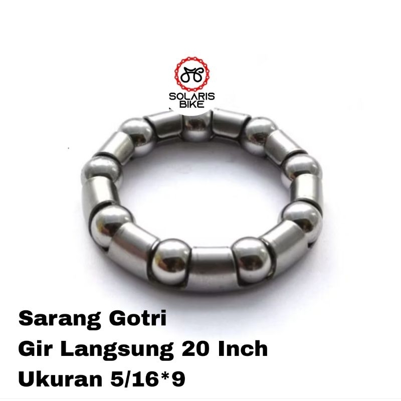 Jual Sarangan Gotri Pelor 5/16 x 9 Gir Langsung Sepeda Anak Mini BMX 20 ...