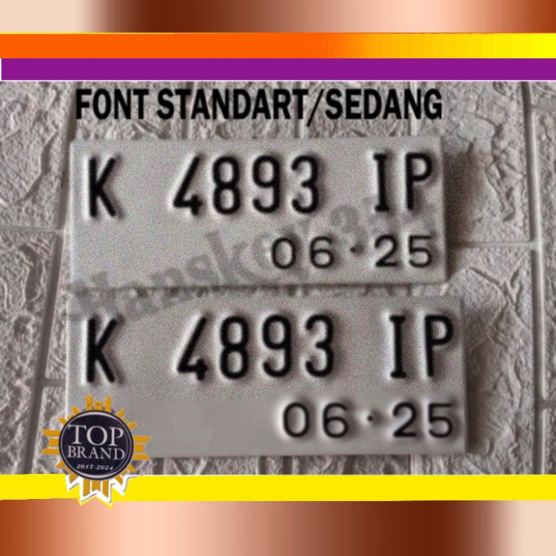 Jual VARIASI PLAT MOTOR BAUT TANAM SEPASANG | Shopee Indonesia