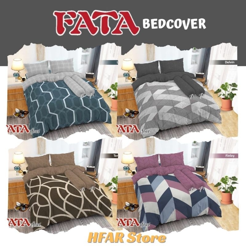 Jual FATA Bedcover 180x200 | Set Bed Cover Fata King Size | Kado ...