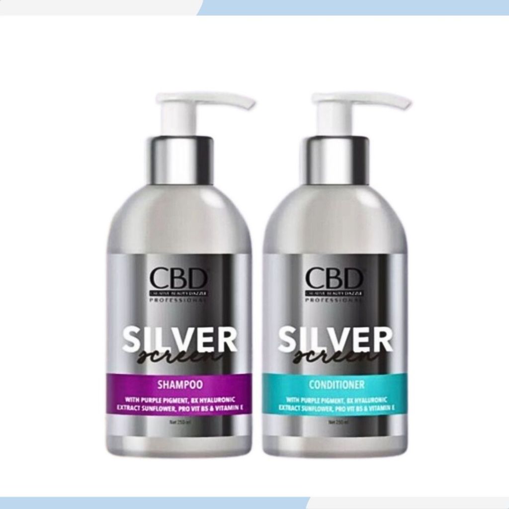 Jual CBD Professional Silver Screen Shampoo/Conditioner 250ml | Shopee ...