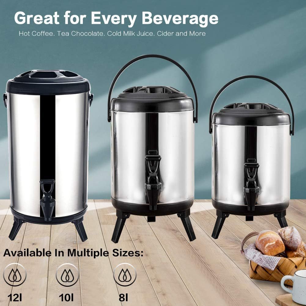 Jual Royalstar Dispenser Air Dispenser Milk Tea Stainless Steel Termos ...