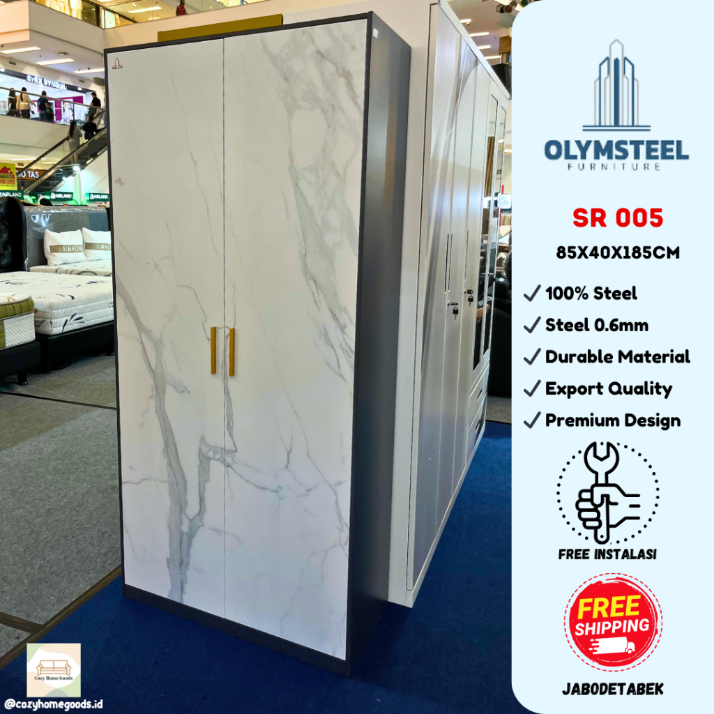 Jual Lemari / Rak Sepatu Besi - Olympic Olymsteel SR 005 - Shoe Rack - Lemari Serbaguna | Shopee ...