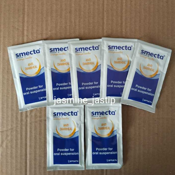 Jual Smecta Orange Vanilla Anti Diarrheal Sachets | Shopee Indonesia
