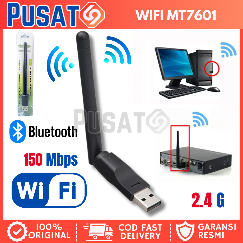 Jual USB DONGLE WIFI MT7601 / USB WIFI MT7601 / USB WIFI SET TOP BOX ...