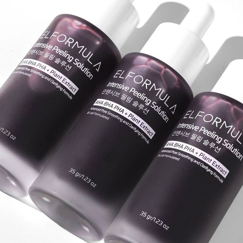 Jual ELFORMULA INTENSIVE PEELING SOLUTION AHA BHA+PLANT EXRACT 35GR ...