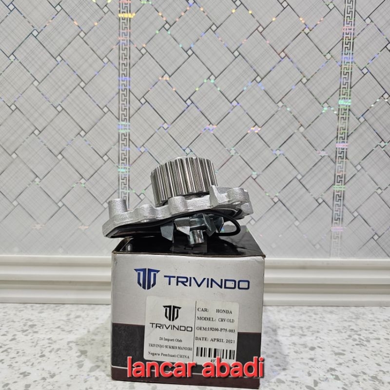 Jual WATERPUMP WATER PUMP HONDA CRV CR-V LAMA GENERASI 1 TAHUN 2000 ...