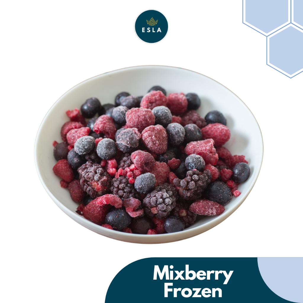 Jual MIX BERRY FROZEN 500 gr I Buah Frozen Premium - ESLA | Shopee ...