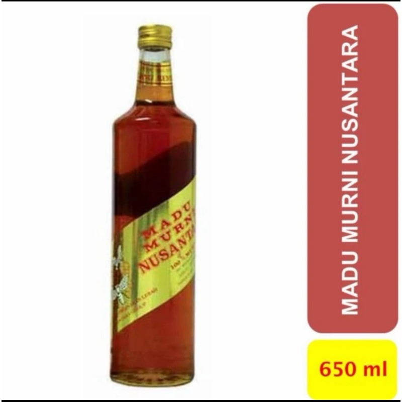 Jual Madu murni nusantara 650ml | Shopee Indonesia