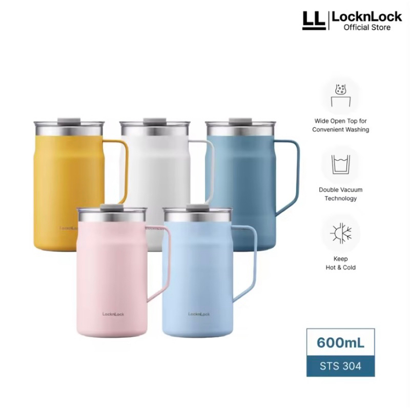 Jual Lock n lock metro mug 600ml | Shopee Indonesia
