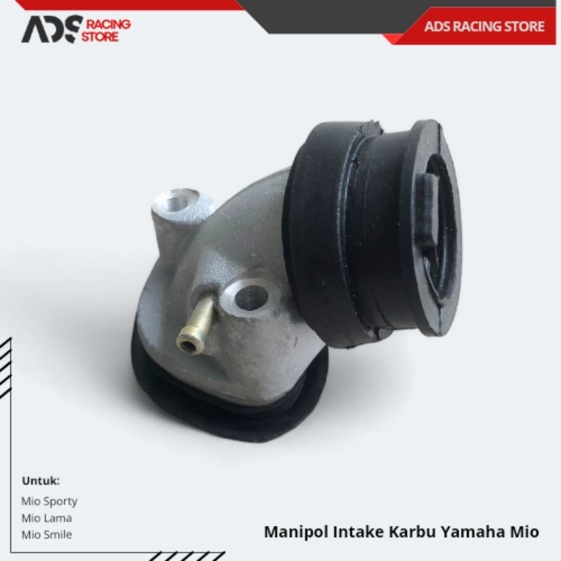 Jual Manifol Manipol Manifold Intek Karbu Motor Yamaha Mio Sporty, Mio Lama, Mio Smile | Shopee ...