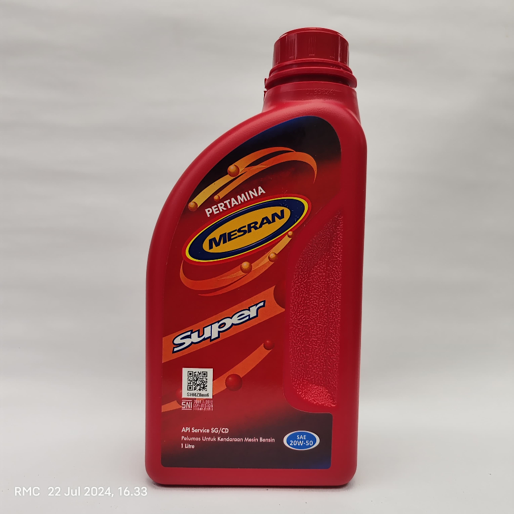 Jual OIL MOTOR OLI MESRAN SUPER 1L SAE 20W-50 OLI PERTAMINA 1 LITER | Shopee Indonesia