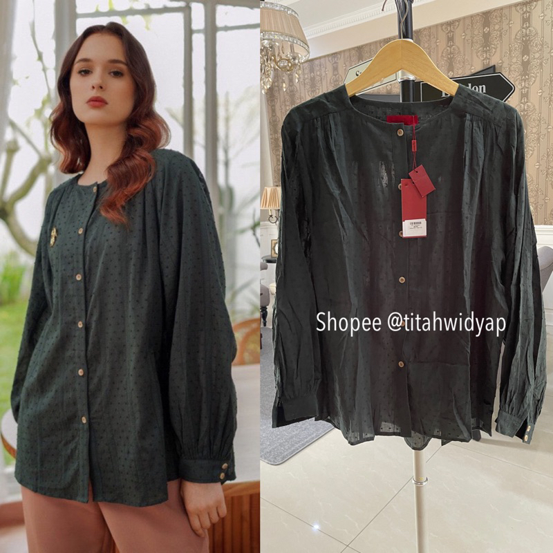 Jual Benang Jarum Mina Puff Sleeved NEW WITH TAG | Shopee Indonesia