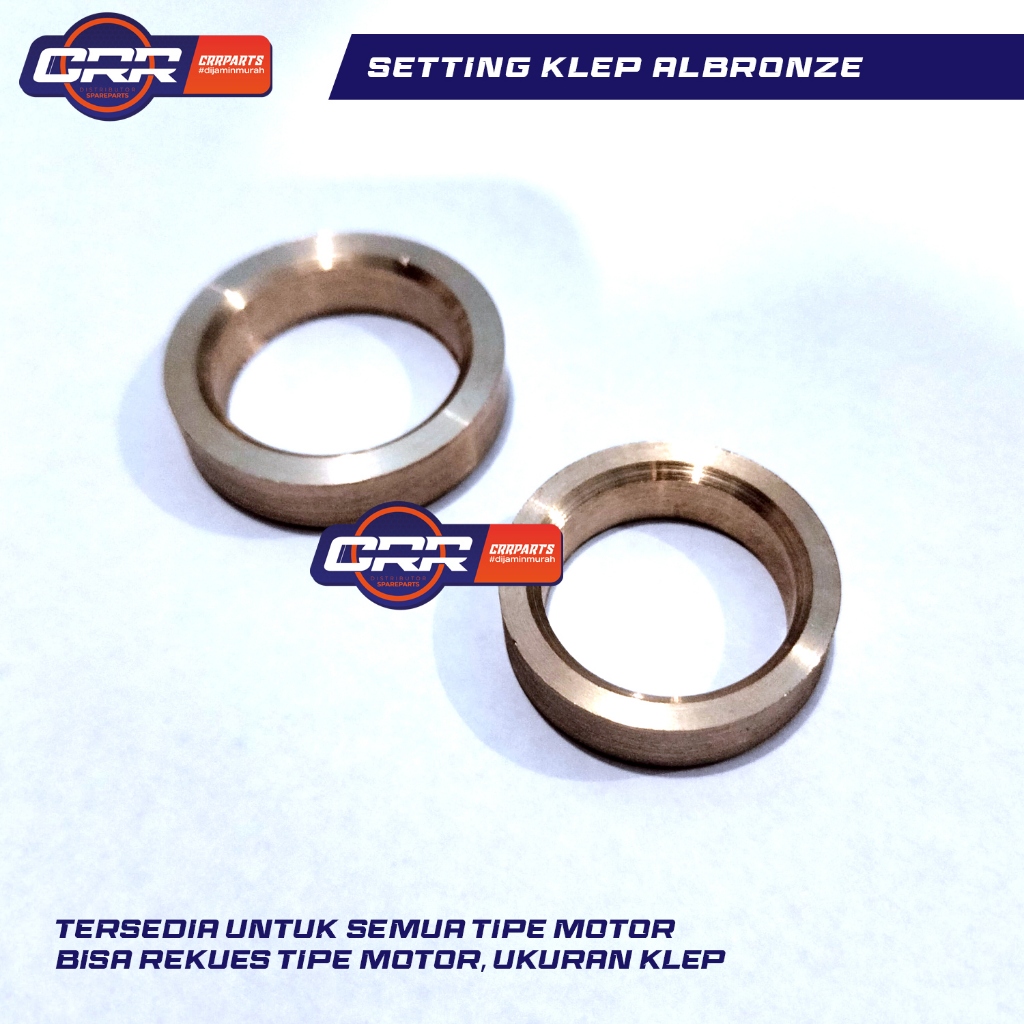 Jual (1 PCS) BAHAN SETING SETENG SITTING KLEP ALBRONZE CUSTOM BISA ...