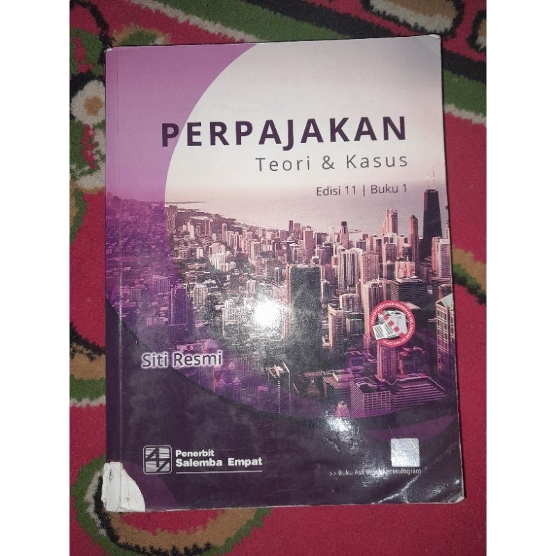 Jual Buku Perpajakan Teori & Kasus Edisi 11 Buku 1 Siti Resmi | Shopee Indonesia