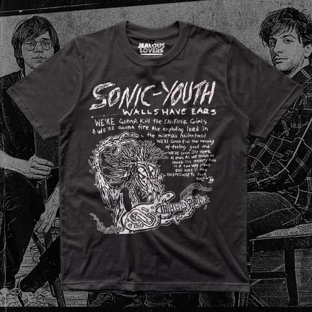 Jual Kaos Band Bootleg Band Basic T-shirt Hydro 24s Sonic Youth ...