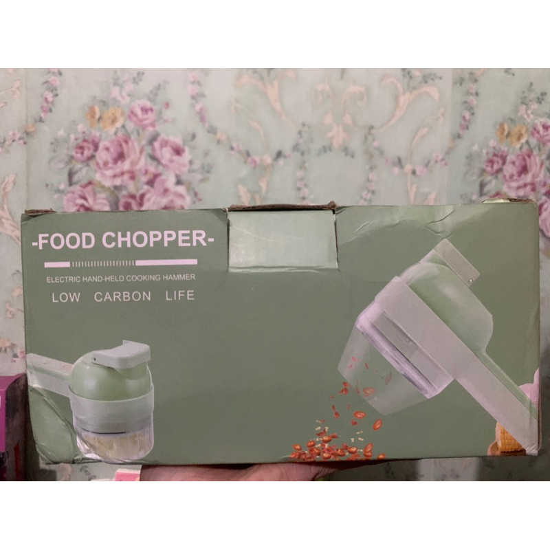 Jual FOOD CHOPPER ALAT POTONG SAYUR DAN CHOPER OTOMATIS TANPA KABEL ...