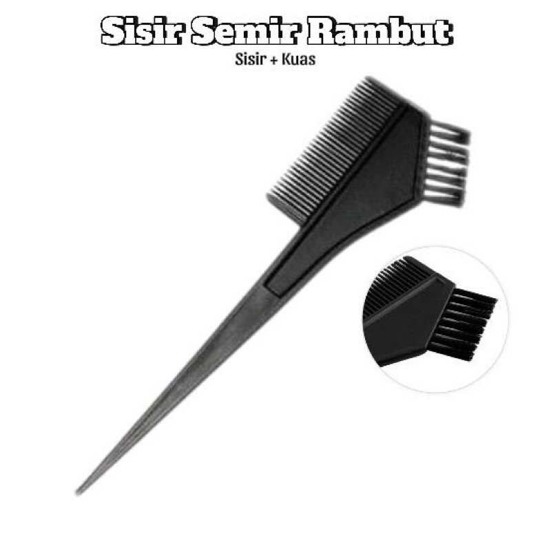 Jual Sisir Semir Rambut / Sisir Cat Rambut / Sisir Kuas Panjang / Sisir ...