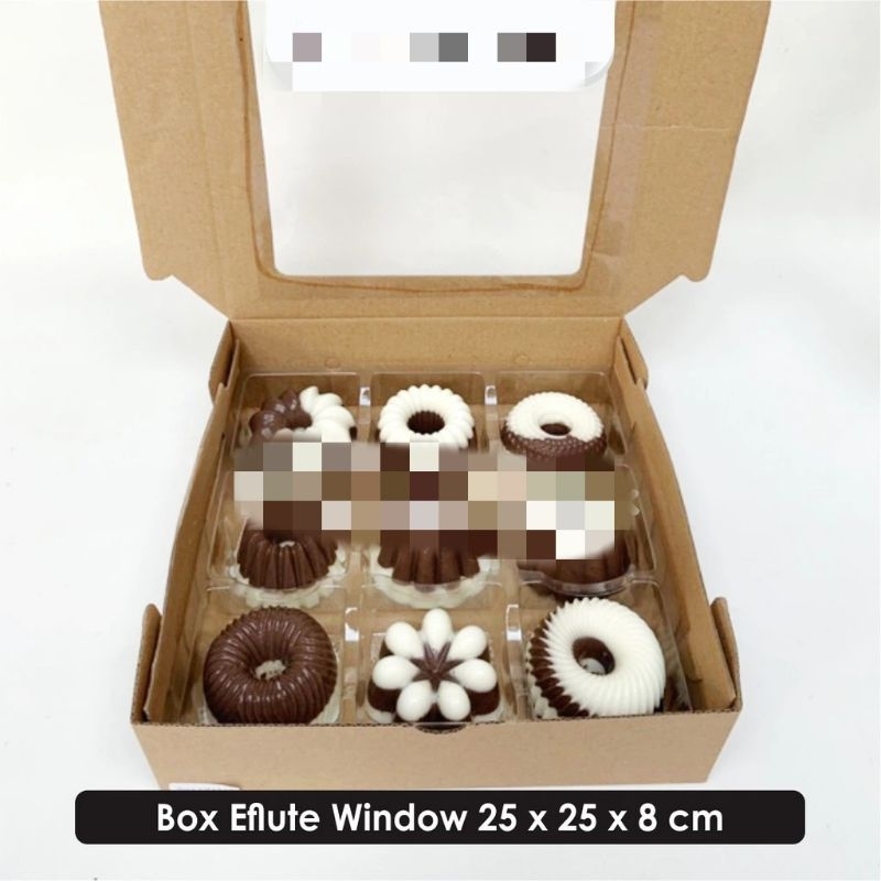 Jual Tempat Tray Mika Pudding / Kotak Jendela Pudding Jelly Agar Viral ...