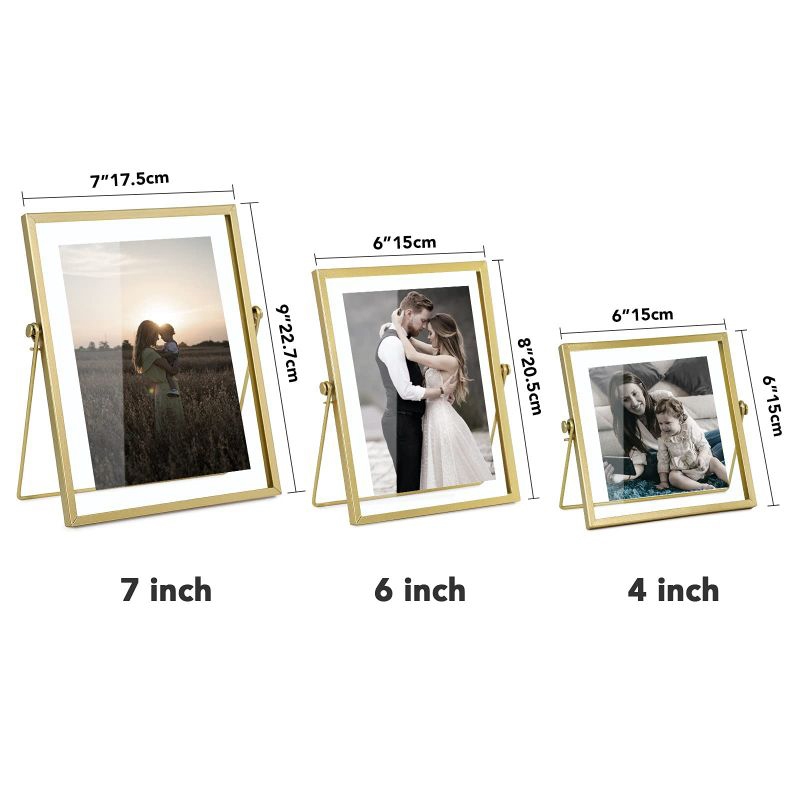 Jual Bingkai Foto Frame Bingkai Foto Gold Emas Frame Photo Pajangan ...