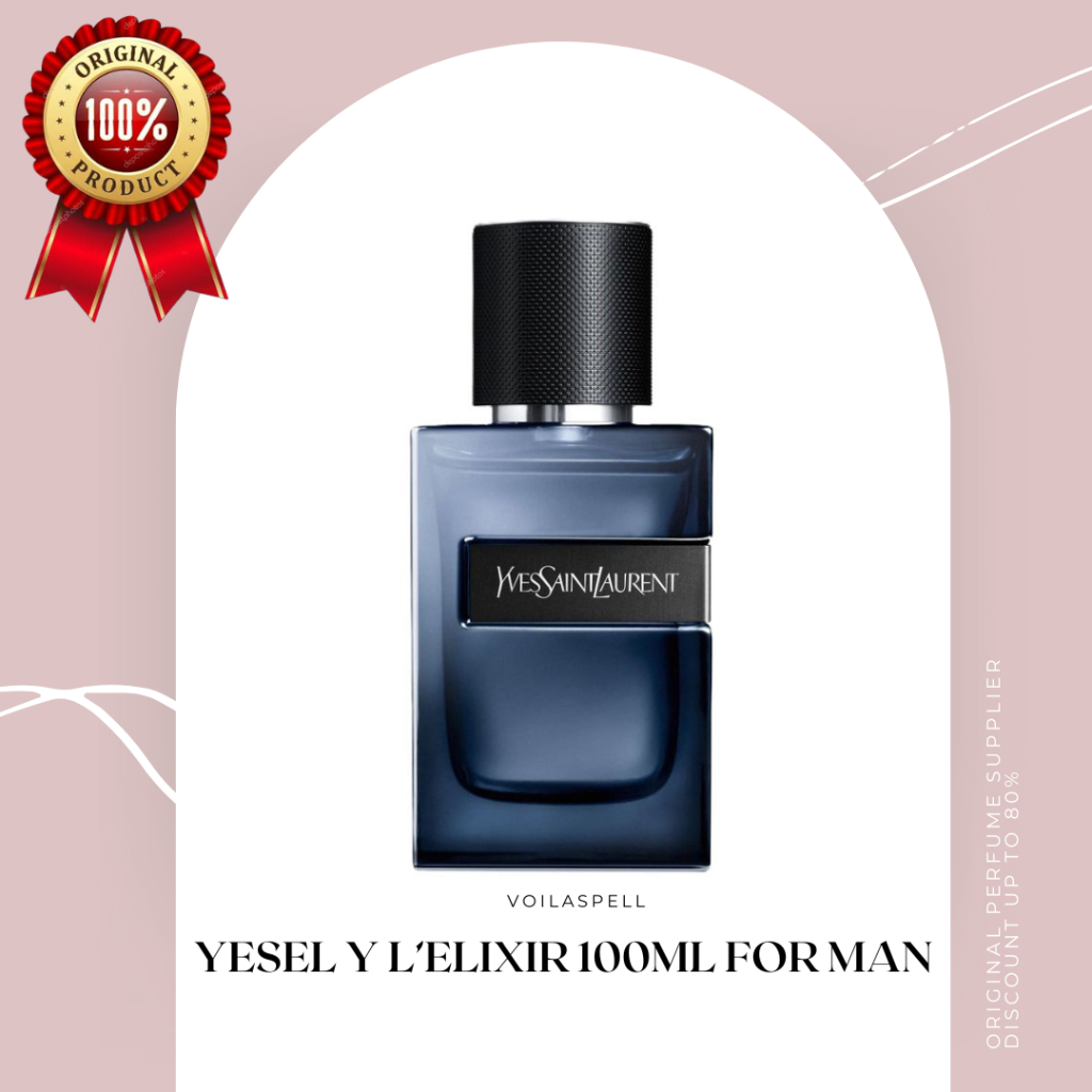 Jual YESEL Y L'ELIXIR 100ML FOR MAN ORIGINAL BY VOILASPELL/PARFUM ...