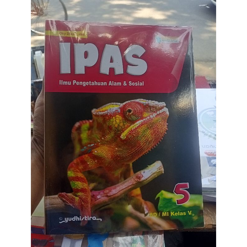 Jual buku paket IPA ilmu pengetahuan alam dan sosial untuk kelas 5 SD kurikulum merdeka penerbit ...
