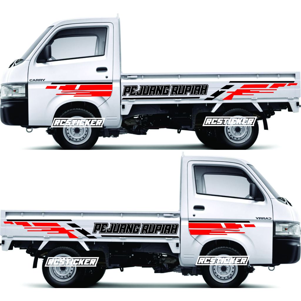 Jual Stiker Mobil Pick Up SPEED RACING Stiker Pick Up Colt T 120ss ...