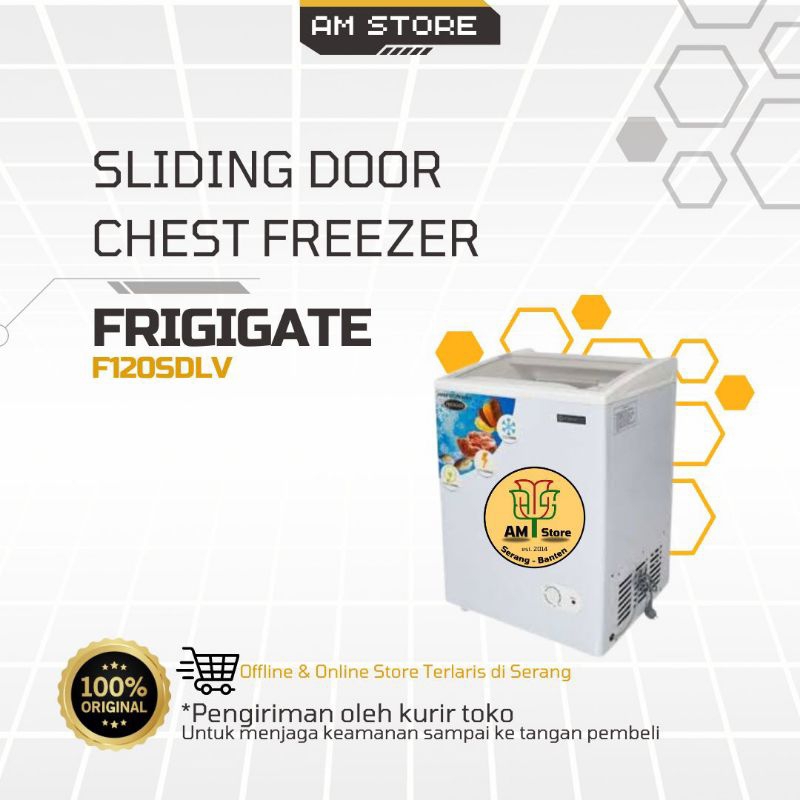 Jual Sliding Door Freezer Frigigate F 120SDLV | Shopee Indonesia
