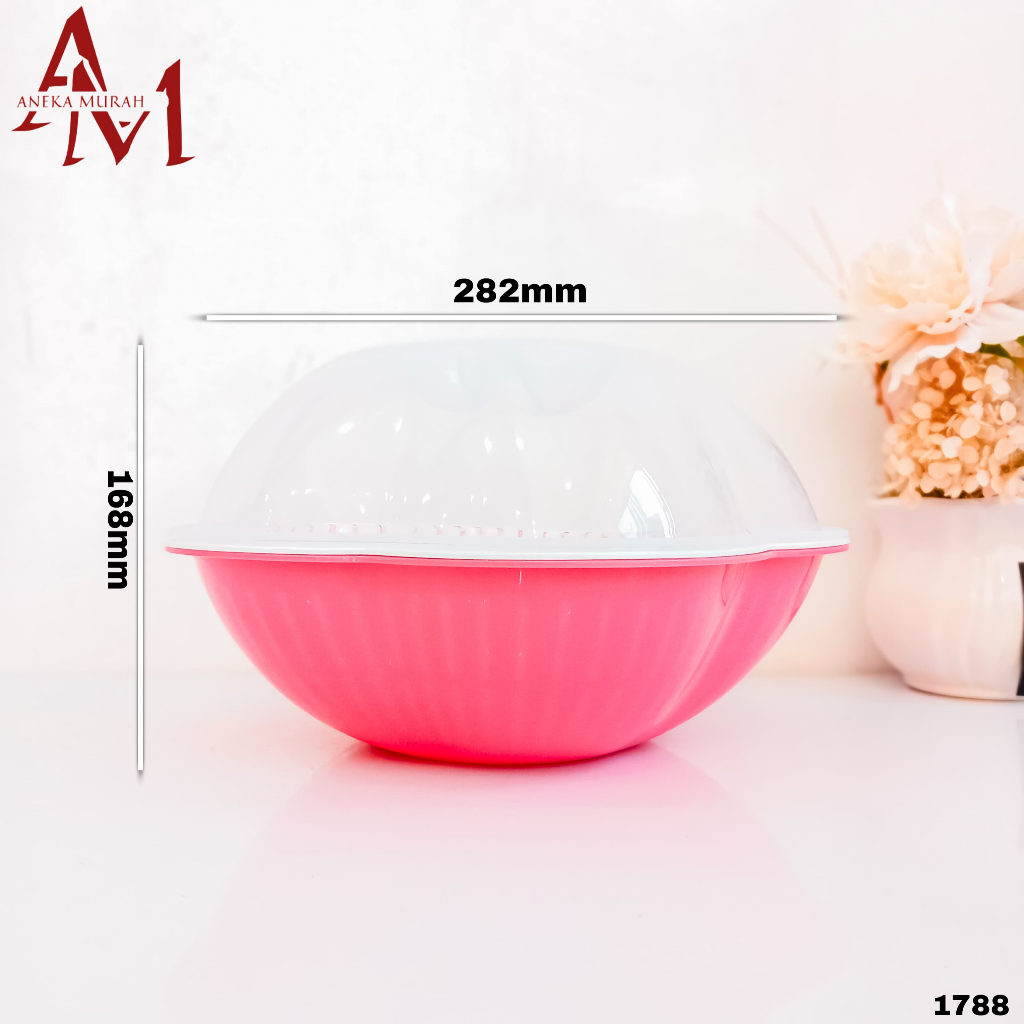 Jual BASKOM SET PENGERING WAKUL SERBAGUNA DAN PENIRIS STRAINER SET ...